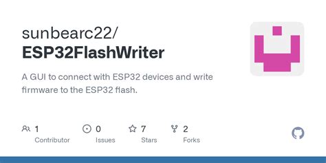 GitHub Sunbearc ESP FlashWriter A GUI To Connect With ESP Devices And Write Firmware To
