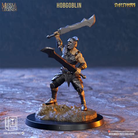 3d Printable Hobgoblins By Clay Cyanide Miniatures