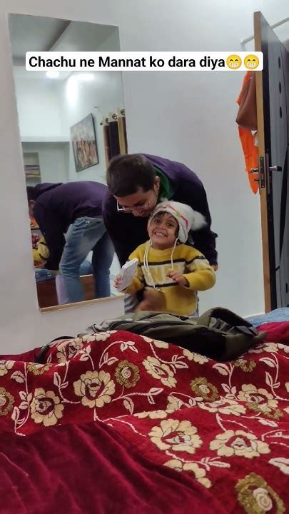 Chachu Ne Daraya Mannat Ko😁😁youtubeshorts Youtube Public Explore