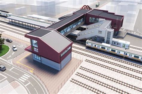 八高線川越線の高麗川駅新駅舎自由通路着工 現駅舎あとわずか 鉄道ニュース鉄道プレスネット