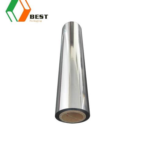 Silver Metallizing Cpp Film Vmcpp Film With Low Friction Coefficient Vmcpp And Cpp Film