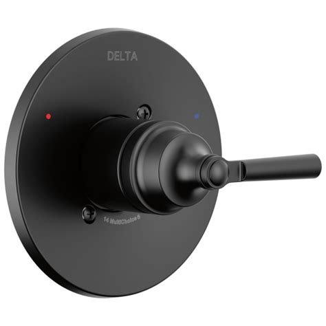 Delta Saylor Matte Black 65 In Bathtubshower Diverter 05 In Id In