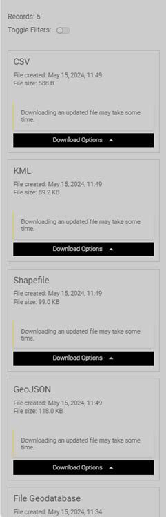 Solved Is Kml Missing From The Downloads Options For Esri