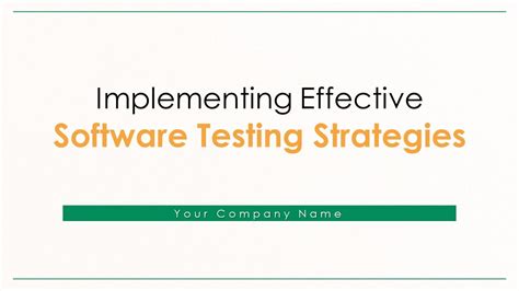 Top Software Test Strategy PowerPoint Presentation Templates In