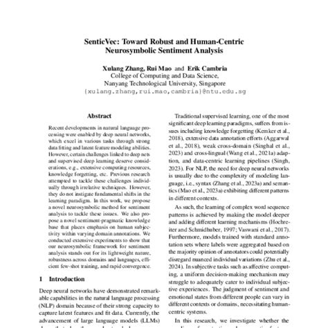 Senticvec Toward Robust And Human Centric Neurosymbolic Sentiment Analysis Acl Anthology