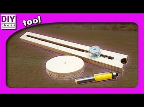 Adjustable Circle Jig For Router Table YouTube Woodworking Jigs Woodworking Jigs
