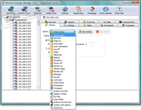 Remote Computer Manager скачать бесплатно Remote Computer Manager 6 5 4