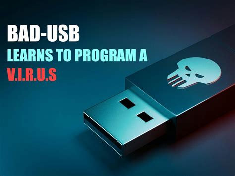 Bad Usb Programs A Virus And Executes It