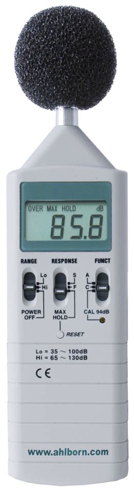 digital sound level meter ma 86193 ahlborn