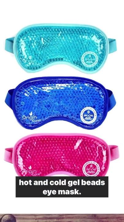 Origin Cure Gel Beads Eye Mask Git Is Great For Relieving Headaches