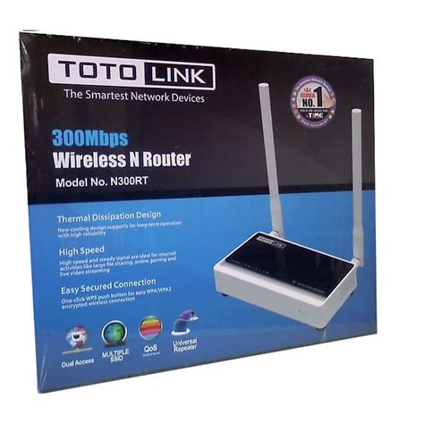 Jual Totolink Toto Link N Rt Mbps Wireless N Router Antena Shopee Indonesia