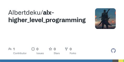Github Albertdeku Alx Higher Level Programming