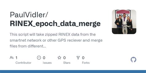 Github Paulvidlerrinexepochdatamerge This Script Will Take Zipped Rinex Data From The