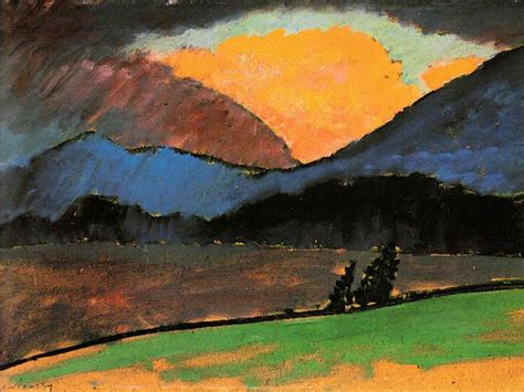 Alexei Von Jawlensky “summer Evening At Murnau Extremely Rare
