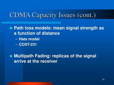 Ppt Ccap A Strategic Tool For Managing Capacity Of Cdma Networks