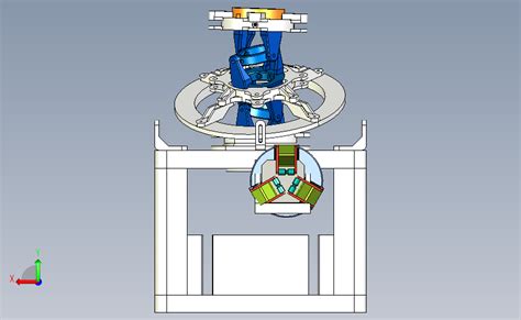 欠驱动模块化机械臂骨架 Step 模型图纸下载 懒石网