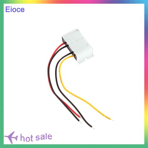 eioce 1pc 24v to 12v 5a dc step down buck converter voltage regulator