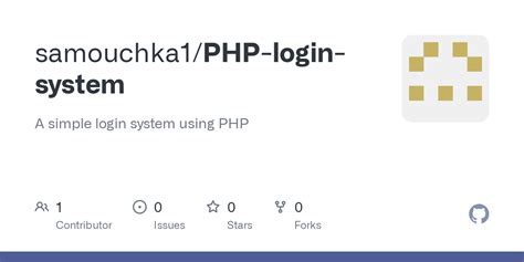 Github Samouchka Php Login System A Simple Login System Using Php