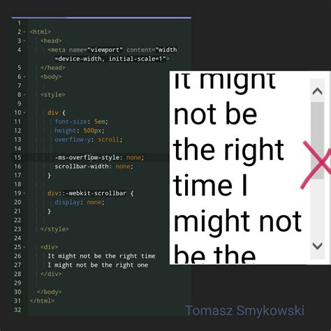Did You Know You Can Hide A Scrollbar While Preserving Scrolling Functionality With Css Rcss