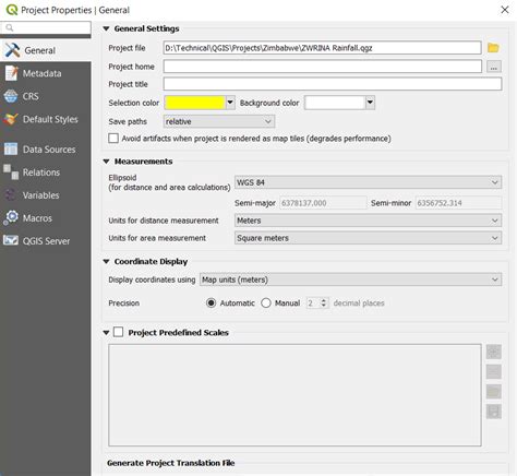 Geopandas Crs Units And Measures In Qgis Geographic