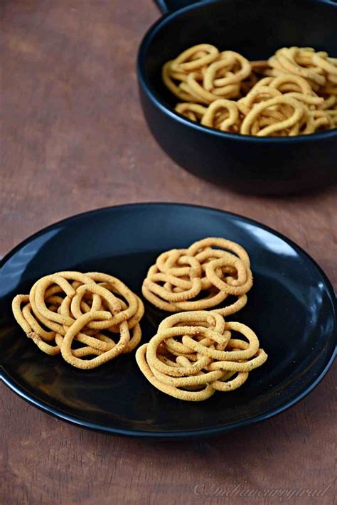 Gram Flour Murukku Indian Curry Trail