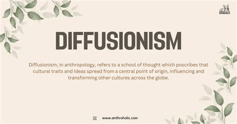 Diffusionism In Anthropology Anthroholic