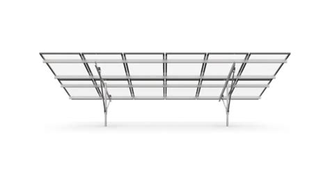 Mild Steel Aluminium Module Mounting Structure At Best Price In Bhopal