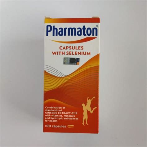 Jual Pharmaton Capsules With Selenium 100 Capsules Shopee Indonesia
