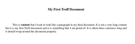 How To Use Troff To Format Pdf Documents In Linux Make Tech Easier