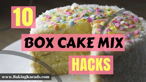 10 Box Cake Mix Hacks How To Improve A Boxed Cake Mix Baking Kneads Llc