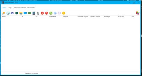 Github Arsiumeaglemonitorrat Remote Access Tool Written In C