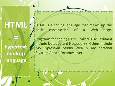 Html Css And Web Designing Ppt