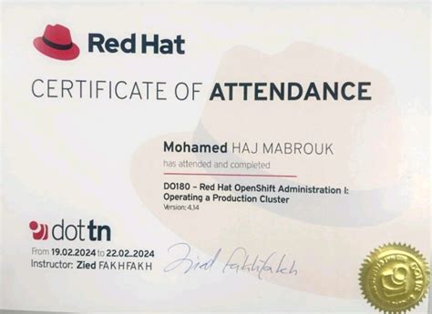 Mohamed Haj Mabrouk On Linkedin Devops Administration Openshift