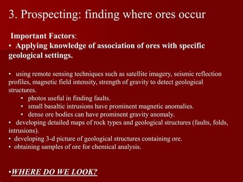 Lecture 10 Mineral Resources And Mining S Ppt