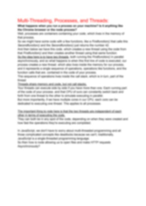 SOLUTION Section Node Js Fundamentals Internals Studypool