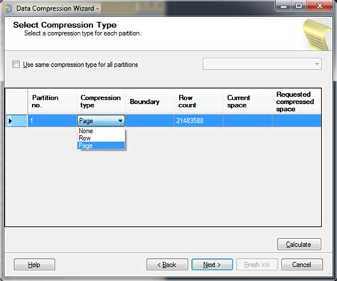 Ssms How To Compress Your Table Walter Congiu