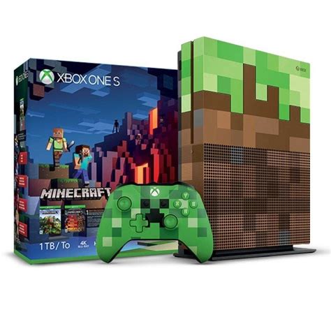Consola Microsoft® Xbox One S 1TB Minecraft Limited Edition | SP Digital
