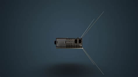 Cube Satellite 3d Model By Bsw2142