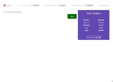 How To Create Woocommerce Multi Step Checkout In Elementor The Plus Addons For Elementor