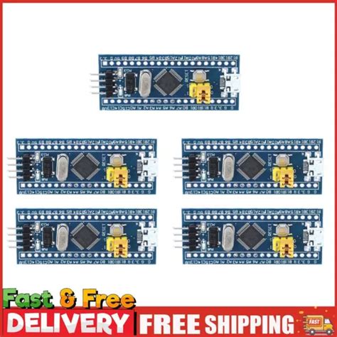 5 Pcs Stm32f103c8 Arm Stm32 Core Learning Board Mini Usb For Arduino £