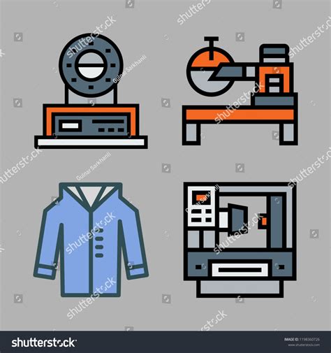 Process Icon Set Vector Set About Stock Vector Royalty Free Shutterstock