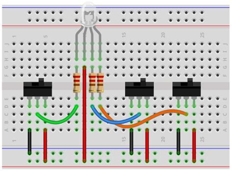 How To Build A Common Anode Rgb Led Circuit