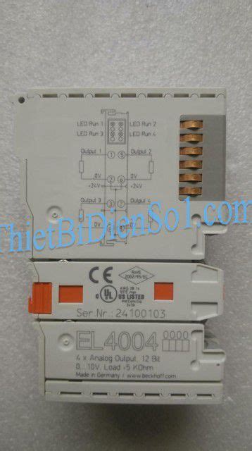 Module Beckhoff EL4004 Công Ty Thiết Bị Điện Số 1