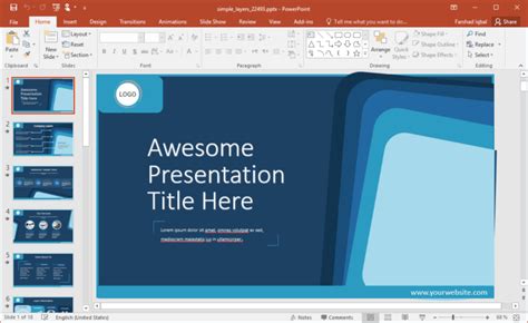 Powerpoint Default Template Sarseh Com