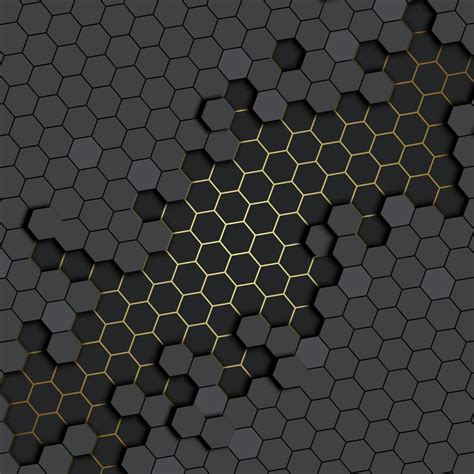 Wallpaper Abstract Honeycomb Structure 9000 Blue Honeycomb Pattern