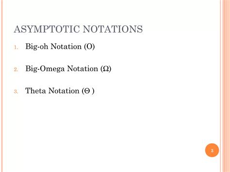 Asymptotic Notation Ppt