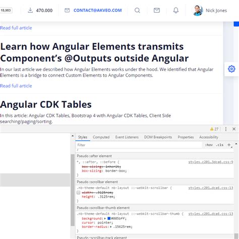vertical scrollbar not visible 🐛 · issue 2117 · akveo nebular · github