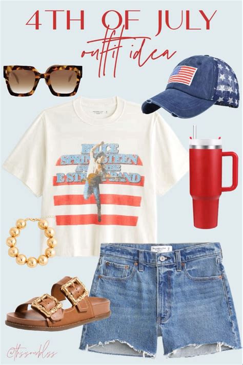 Fourth Of July Outfit Idea 🇺🇸 July 4th Outfit Women July Styles 4th