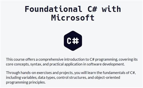 How To Get Free C Certification From Microsoft And Freecodecamp