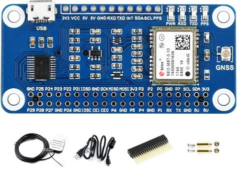 Waveshare NEO M8T GNSS Timing HAT For Raspberry Pi Multi Constellation